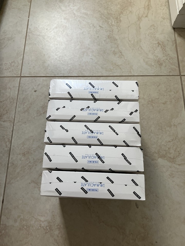 2022-23 Panini immaculate NBA Basketball Hobby Box sealed 5 boxes ...