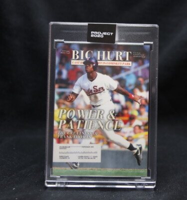 Frank Thomas 259 2020 Topps Project 2020 by Oldmanalan PR: 2,776 | eBay