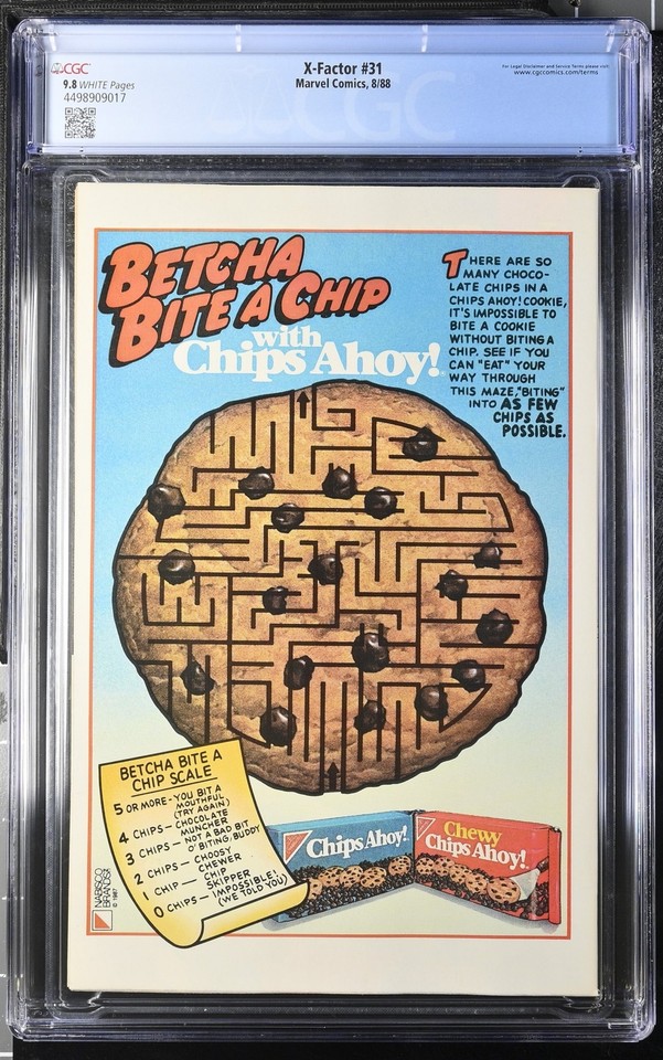 X-Factor #31 CGC NM/M 9.8 White Pages Marvel 1988 | eBay