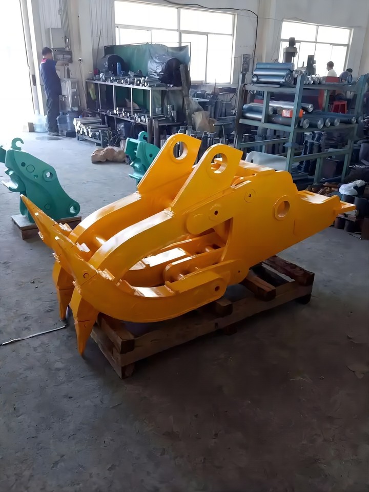 Excavator Hydraulic Grapple Rotating Grab For 4-6 ton Excavator ...