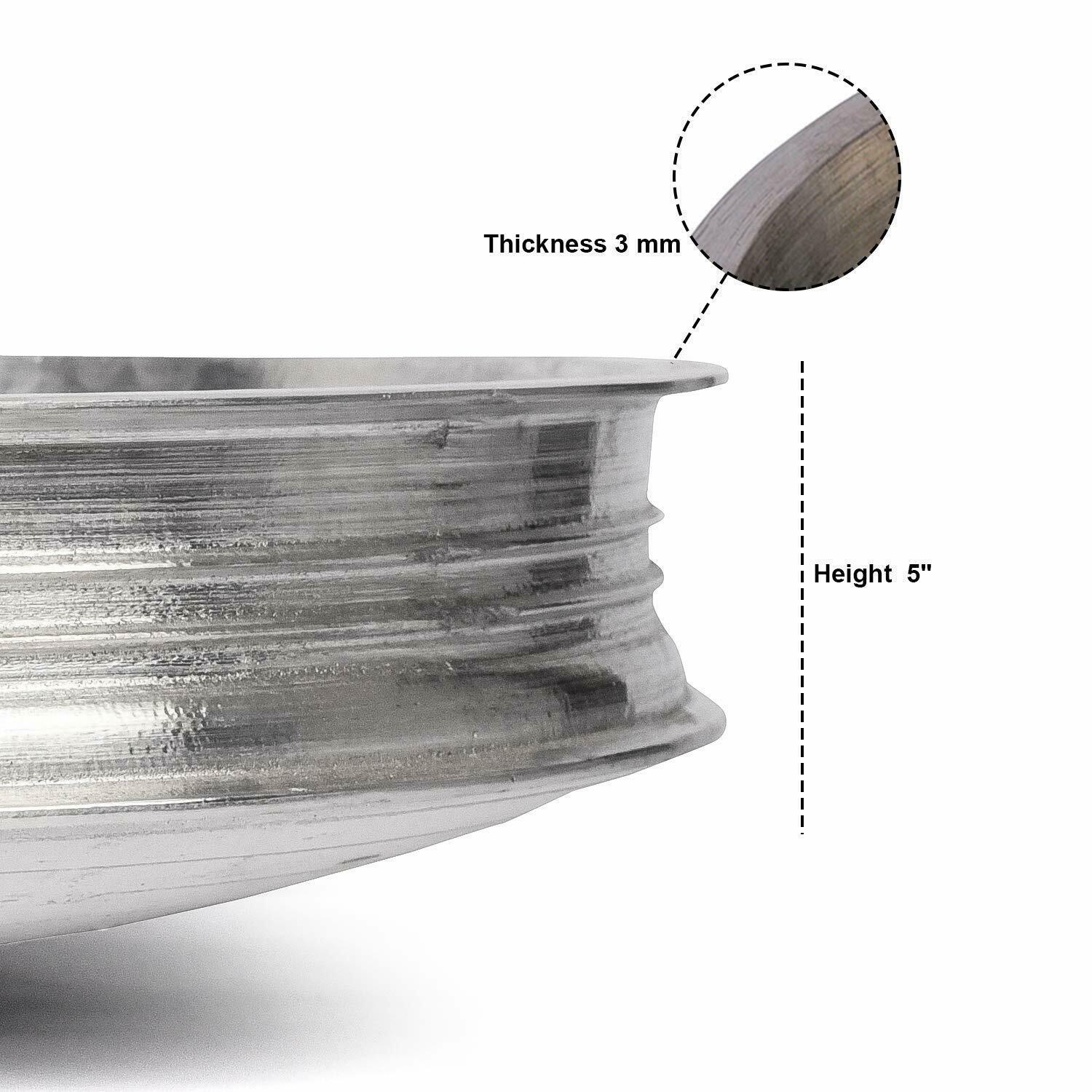 Indalium Uruli 18 Inch Cast Aluminium Pot Cookware Serveware | eBay