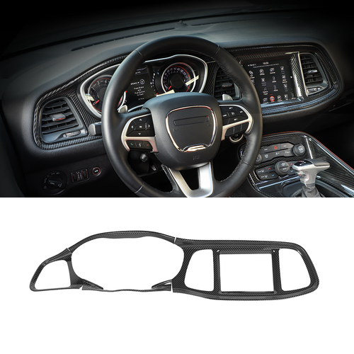 Center Console Dashboard Instruments Cover Dash Trim for Dodge ...