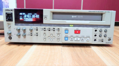 Sony SVO-5800 S-VHS Video Editing Deck Cassette Recorder Operation ...