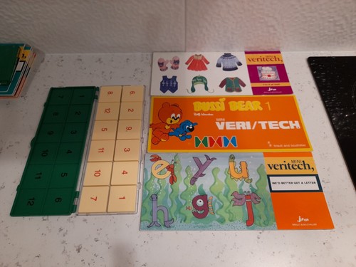 Mini Veritech Educational Tray With 3 Book Set Very Hard To Find ...