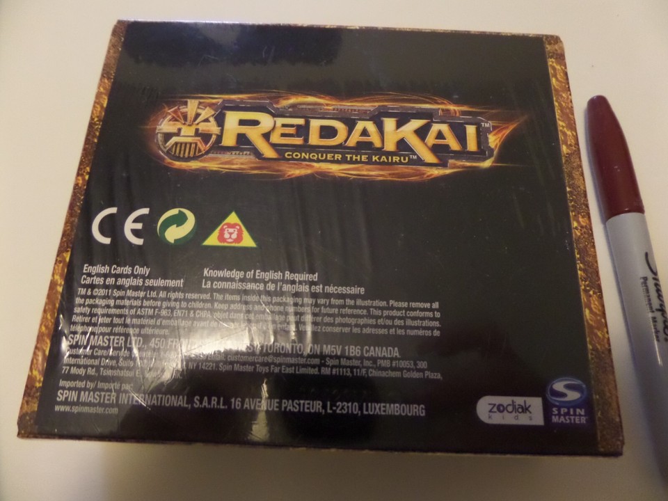 Redakai Conquer the Kairu Gold Booster Pack Box FACTORY SEALED!! | eBay