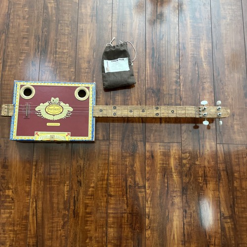Partagas Cigar Box Guitar By David Helmick 4 String Acoustic | eBay