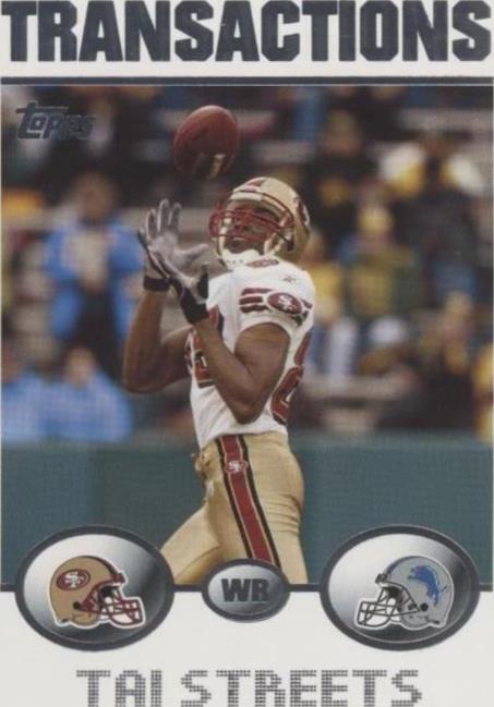 2004 Topps - Transactions Tai Streets #151 Collection for sale online ...