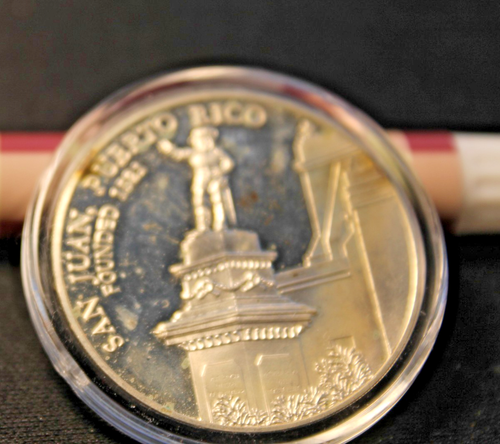 Postmaster of America Commemorative Issue #5 Franklin Mint Sterling ...