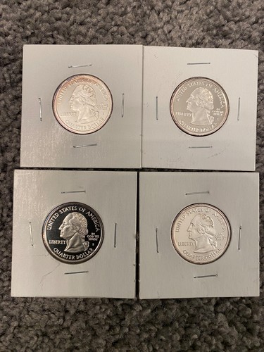 Daniel Carr 4-2004 Silver Proof Quarter Washington DC | eBay