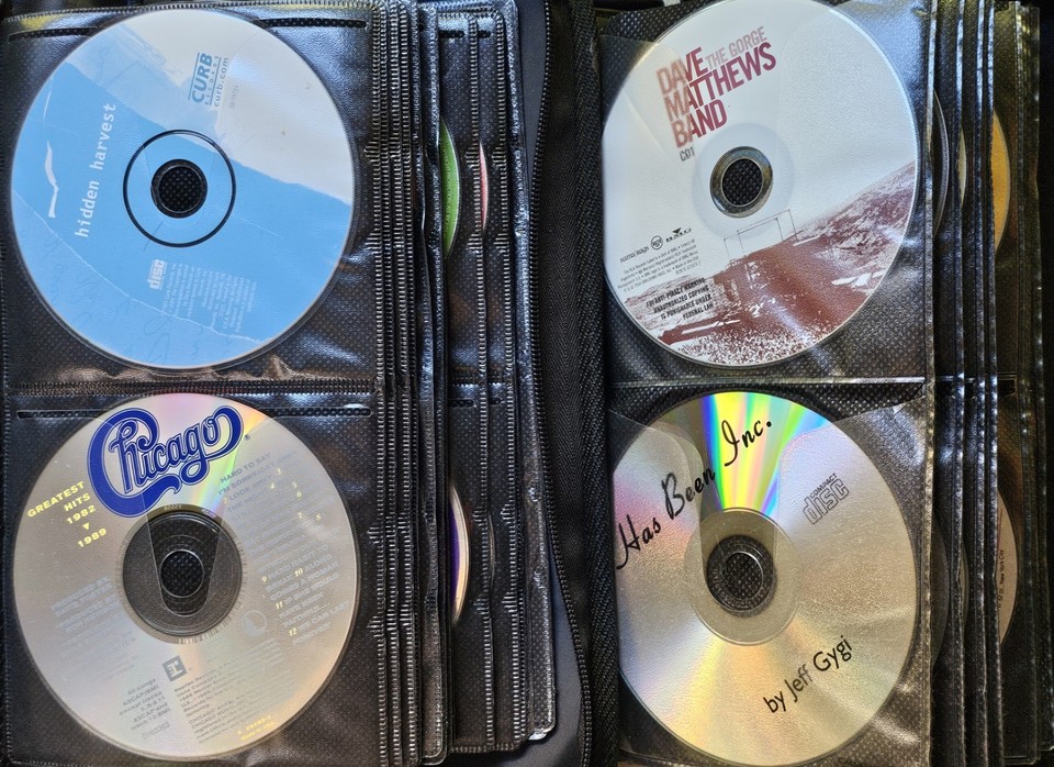 CD Binder Disc Loose Lot 100+ Pop Radio Hits Alternative Alt Top New ...