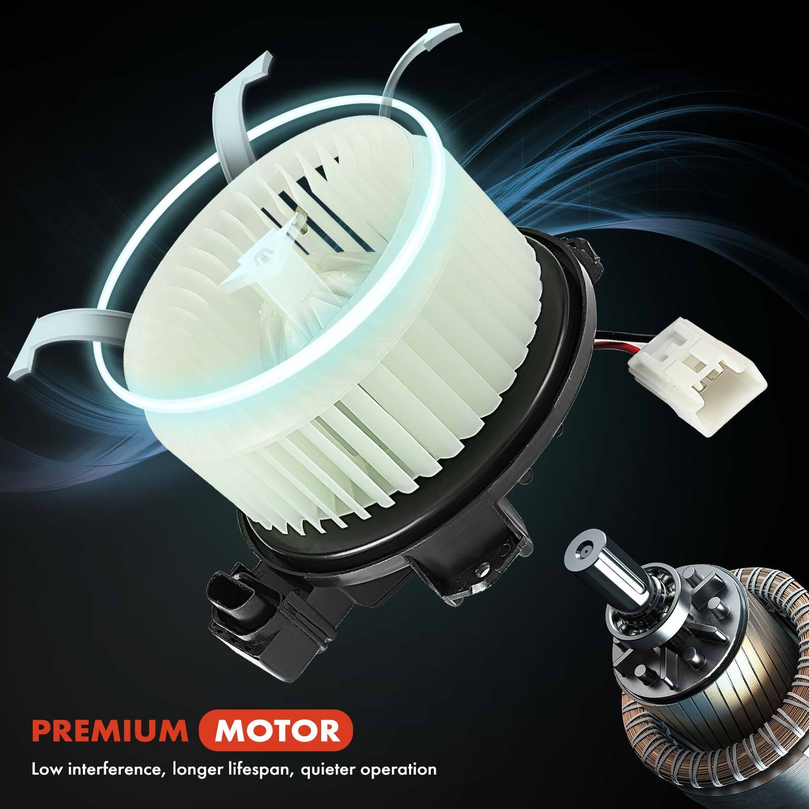 HVAC Blower Heater Motor w/ Wheel for Toyota Yaris 2012-2018 L4 1.5L ...