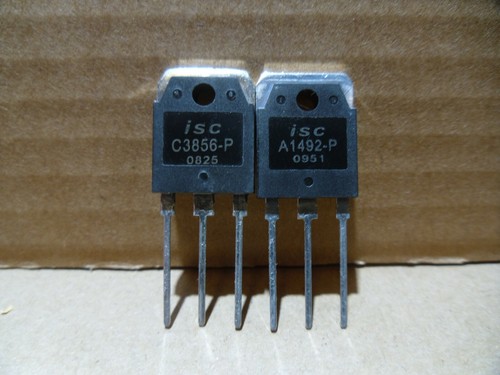 2SA1492-P+2SC3856-P komplementäre Audiotransistoren ISC-Semi | eBay