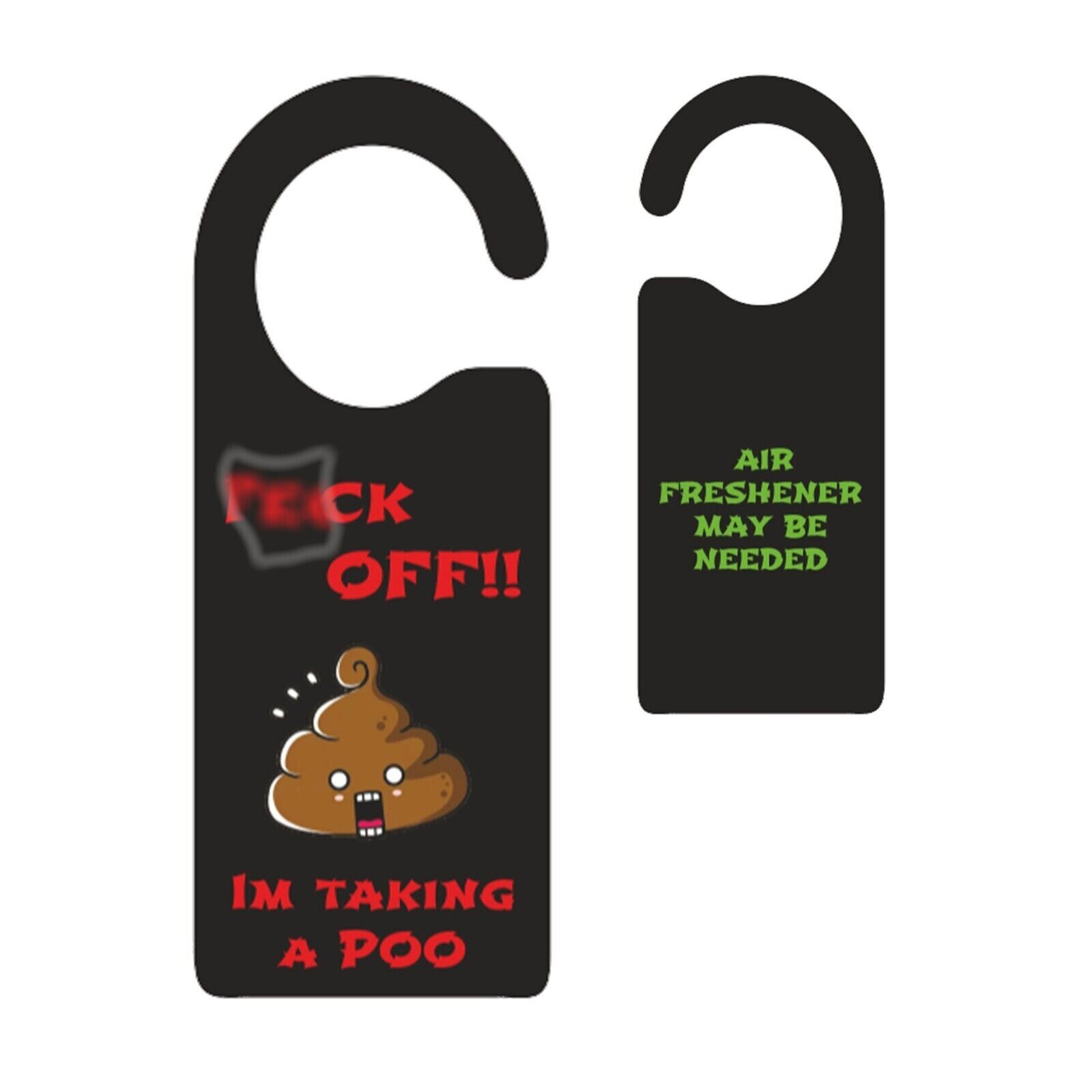 Funny rude "Do Not Disturb" Novelty Toilet Door Sign - Humorous ...