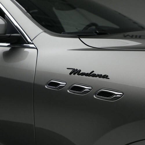 Maserati Modena Side Fender Marker Nameplate Logo Emblem Badge Sport ...