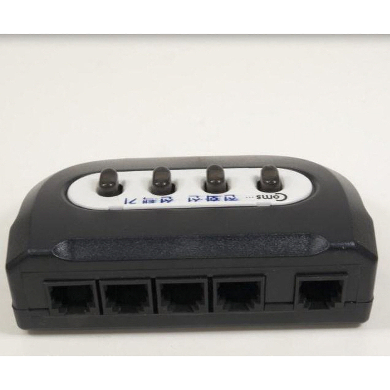 4 Port Telephone RJ11 Manual Sharing Switch Box Phone Selector 1:4 | eBay