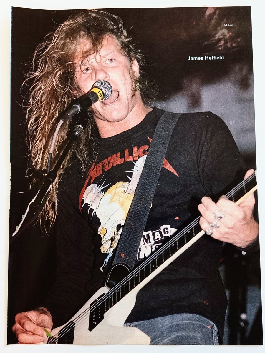 James Hetfield 80s Fearless Guitar Heroes | Vintage Guitar® Magazine