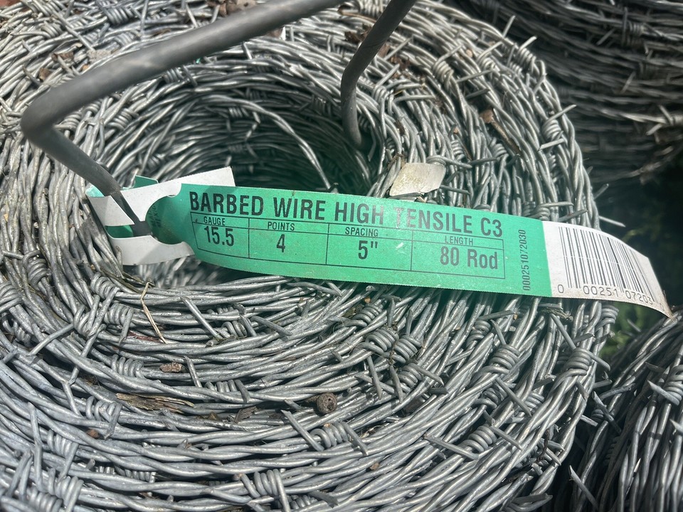 15.5 Gauge Barbed Wire High Tensile C3 | eBay