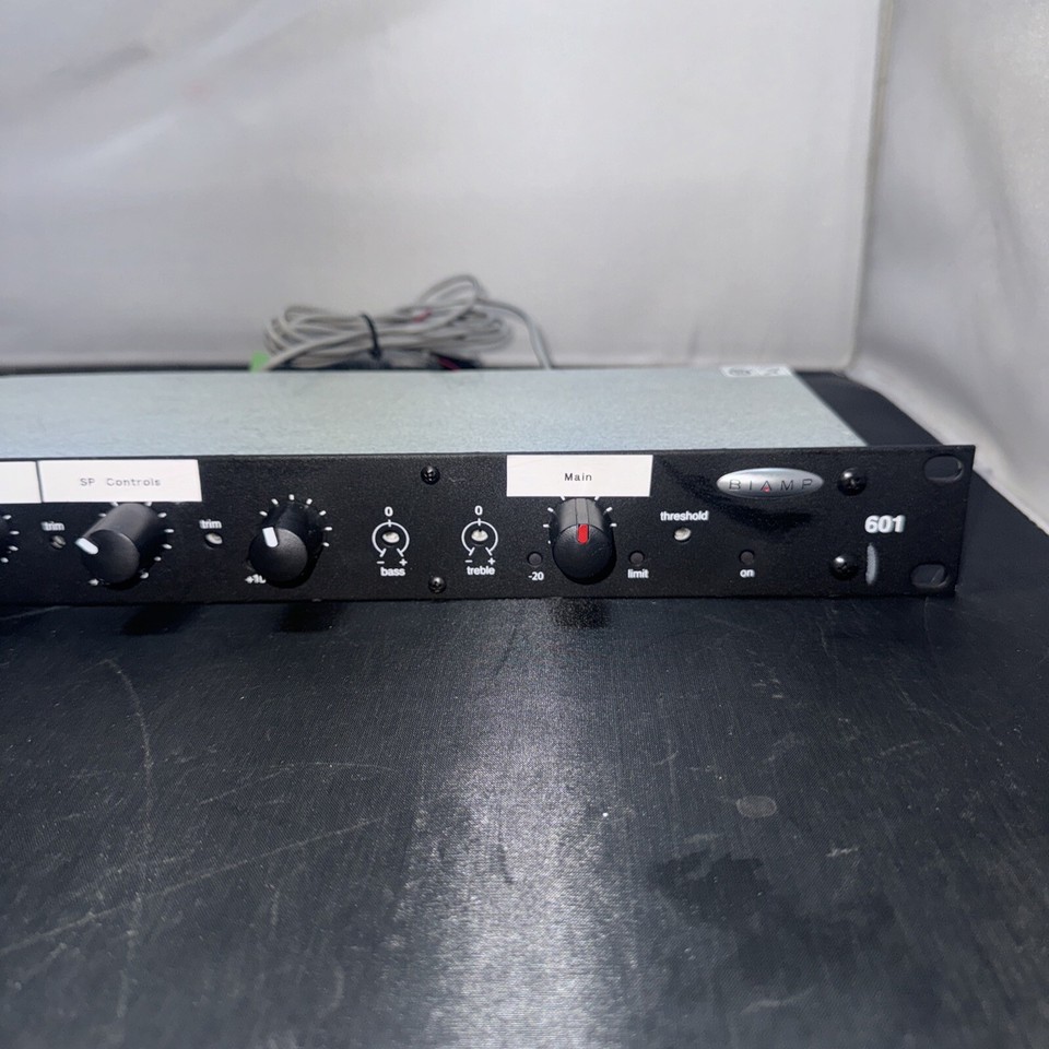 BiAmp Systems Model 601 Rackmount Mic-Line Mixer 5 Input | eBay