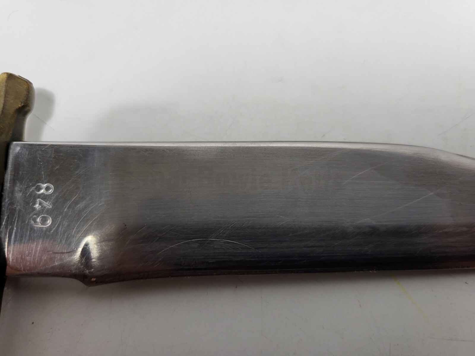 Vintage GERMAN Compass BOWIE hunting fighting knife stag NICE LARGE ...