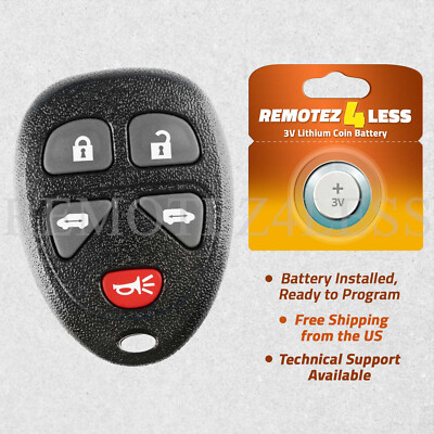 For 2006 2007 2008 2009 2010 2011 Chevrolet HHR Replacement Remote Key ...