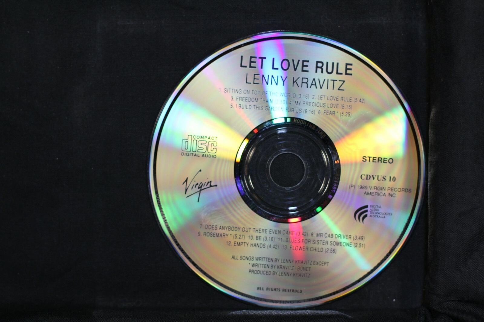 Lenny Kravitz ‎– Let Love Rule - (C461) | eBay