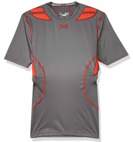 Under Armour Football Padded Gray Compression Shirt 1236233 for sale ...
