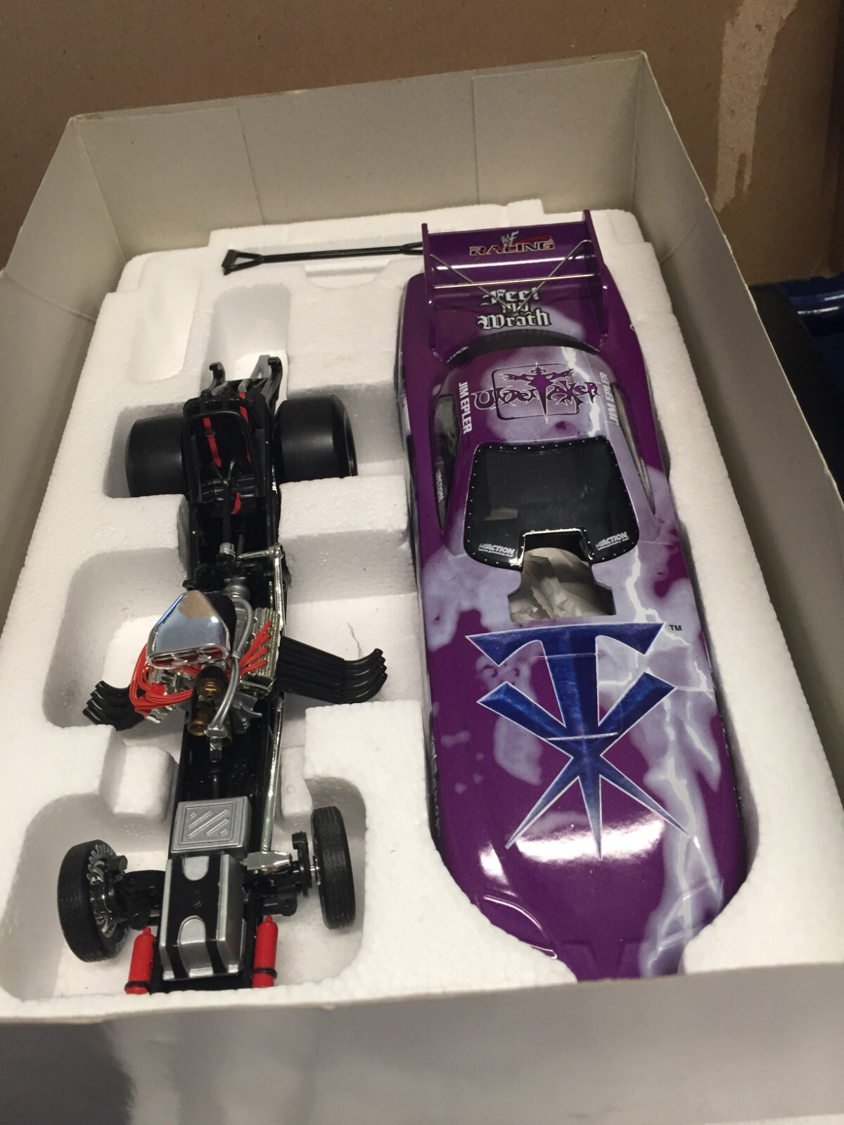 1:24 Action Jim Epler WWF / Undertaker 2000 Pontiac Funny car | eBay