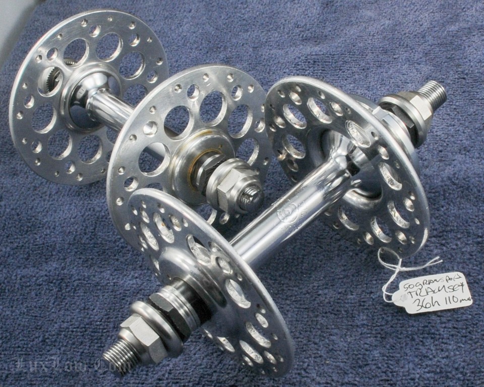 NOS Vintage FB Campagnolo Gran Sport Pista Bike HUBS 36h HighFlange ...