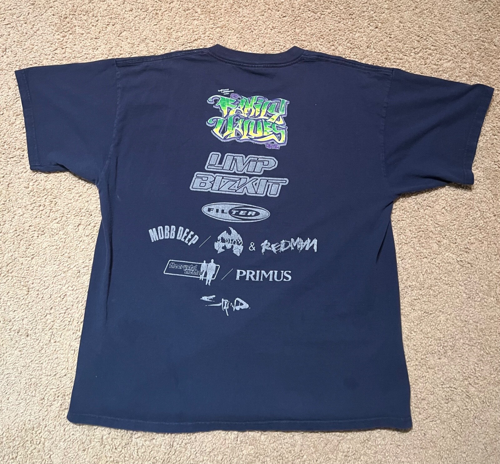 Vintage Rare 1999 Sega Dreamcast Family Values Tour T… - Gem