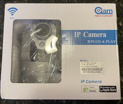 NEO Coolcam NIP-09 IP Camera Plug And Play Wifi Motion Detection NIB | eBay