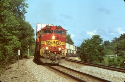 BNSF 799 C44-9W TREMPEALEAU WI ORIGINAL SLIDE 07-17-24 T13-4 | eBay