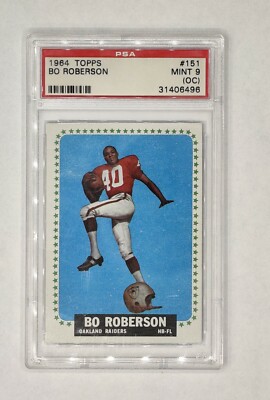 1964 TOPPS BO ROBERSON #151 PSA 9 OC | eBay