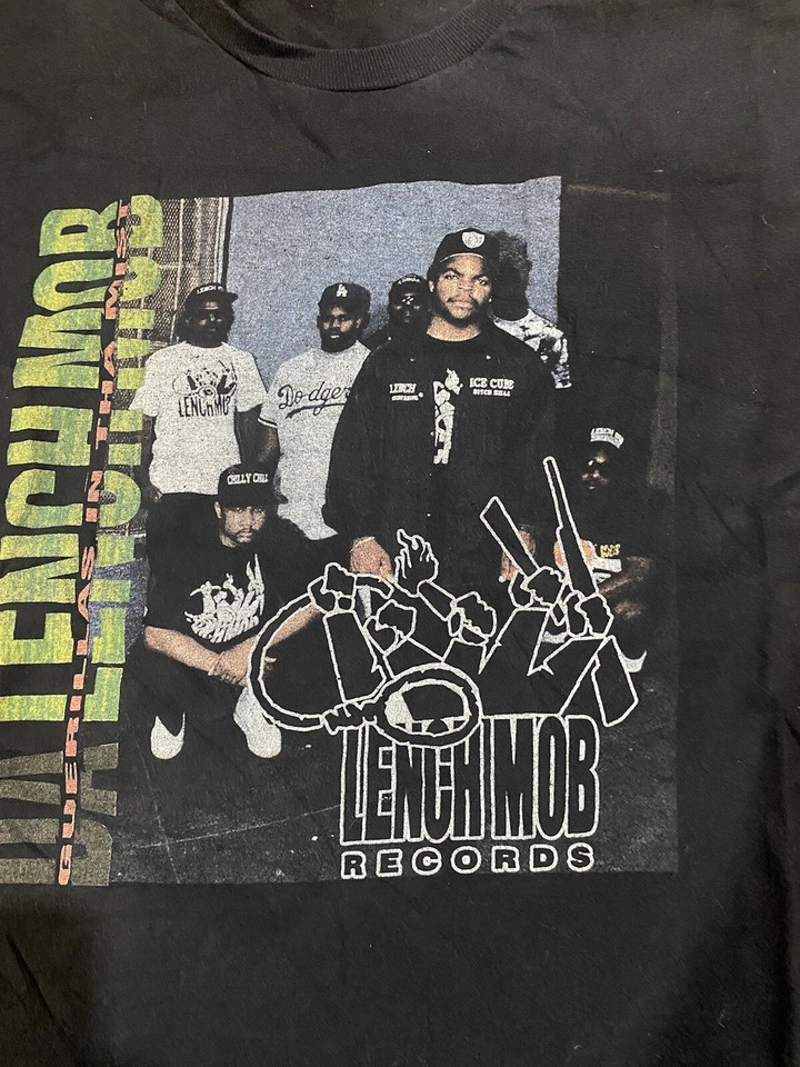 Vintage 90’s Lench Mob Ice Cube Guerrillas In The Mist Shirt Size L | eBay