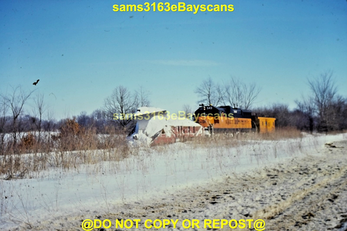 ORIGINAL SLIDE MILWAUKEE ROAD SD10 543 SNOWPLOW EXTRA SOUTH WAYNE WI ...