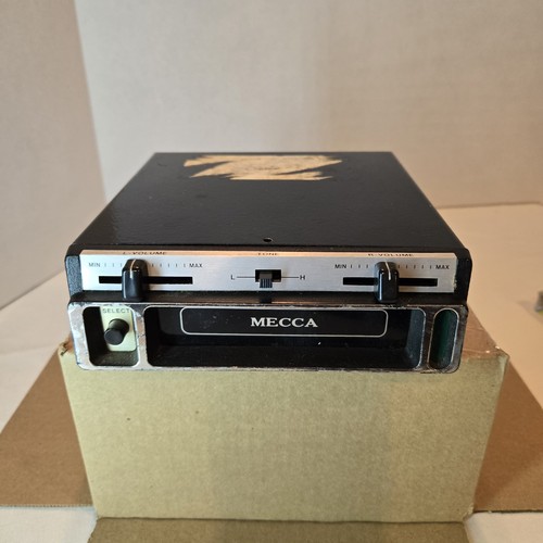 Vintage Mecca 8 Track Tape Player Model 604 Untested | eBay