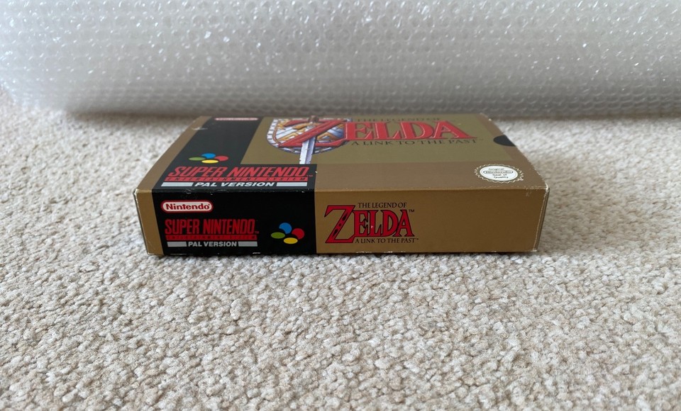 The Legend Of Zelda A Link To The Past - Super Nintendo SNES Boxed ...