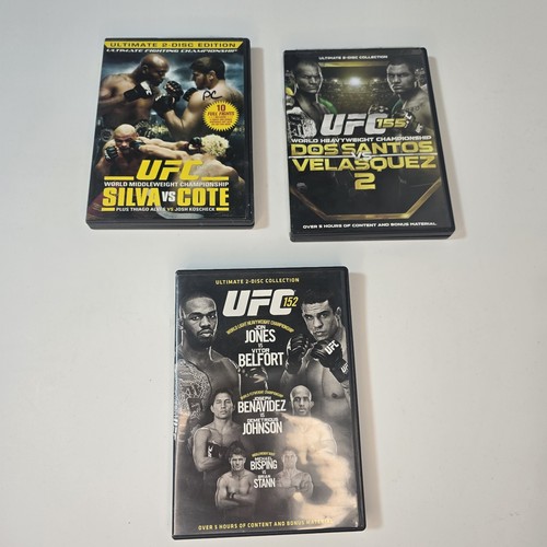 UFC 152 155 90 - 3 DVD Lot | eBay
