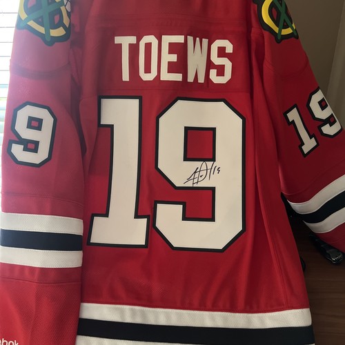 Jonathan Toews chicago blackhawks jersey Autographed 2014 COA | eBay