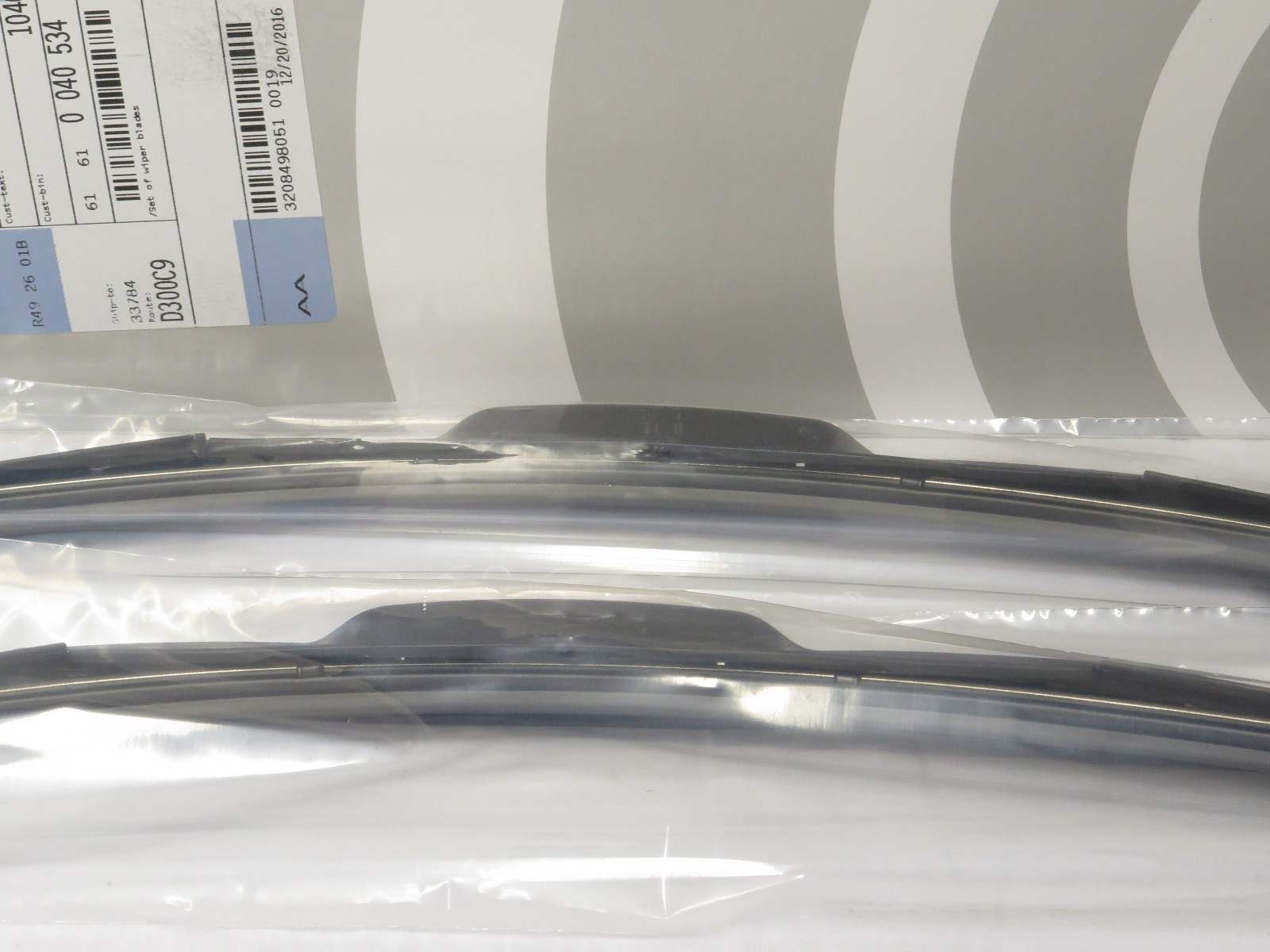 2 pc OEM Mini Cooper F56 F55 F57 Windshield Wiper Blade Set 61610040534 ...