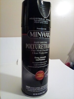 Minwax Fast Drying Polyurethane Aerosol Spray Warm Satin 11.5-Oz FREE ...