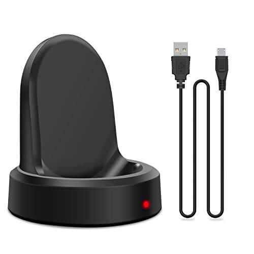 For Samsung Gear S2 S3 Classic / Frontier Wireless Charging Dock Cradle ...