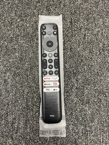 TCL Smart Tv Voice Remote RC813 FMB3 NFL Mic Built In Netflix Apple TV ...