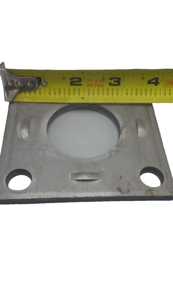 TWO 3500# Axle Trailer Brake Backing Plate Mount Flanges fits 1.75 ...