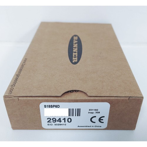 New Original Banner S18SP6D Beam Diffuse Sensor Free Shipping | eBay