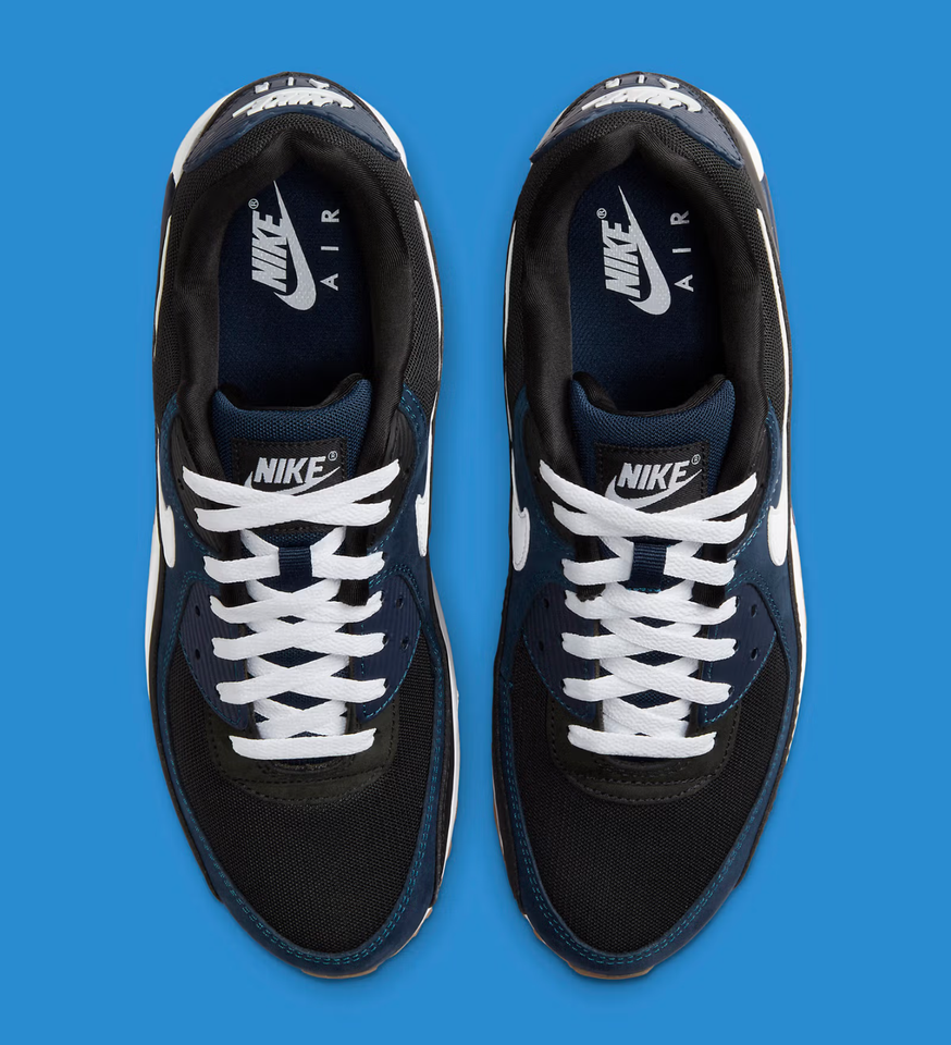 FB9658 400 Nike Air Max 90 Midnight Navy Gum Men`s | eBay