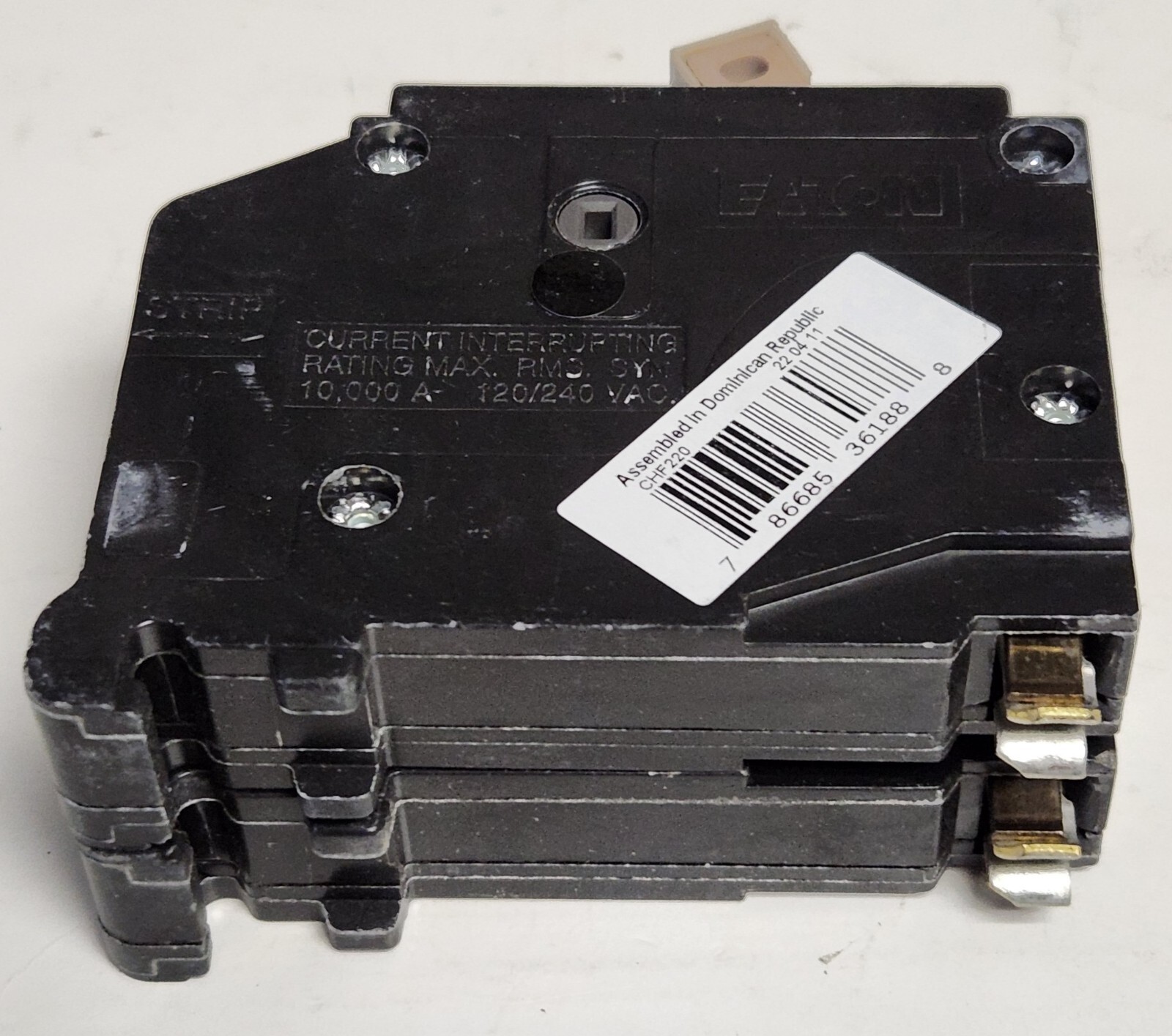 EATON CUTLER HAMMER CHF220 CH220 2 Pole 20 AMP Type CH | eBay