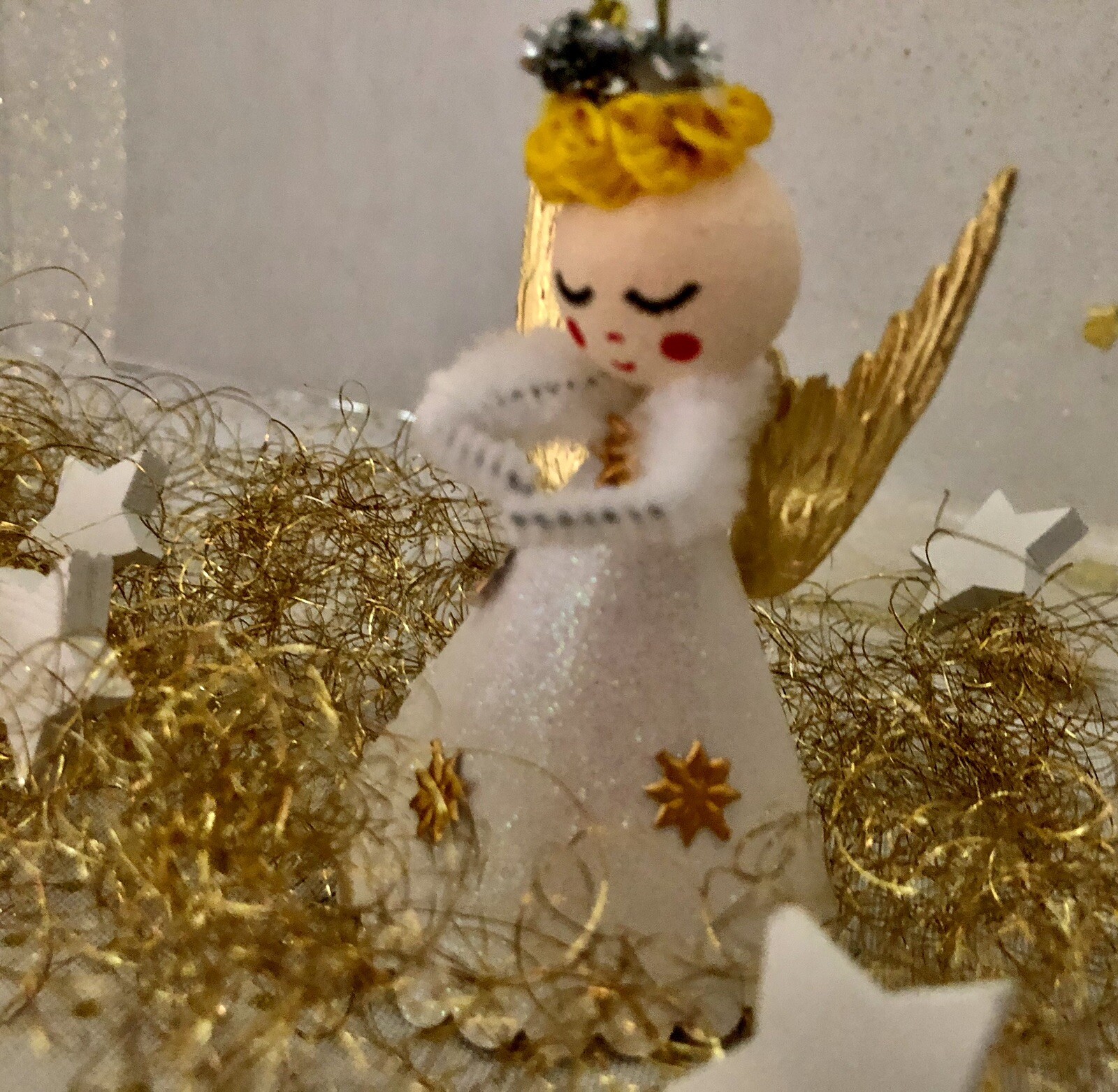 Vintage Inspired, Angel Ornament, Handmade | eBay