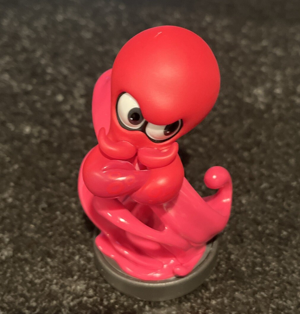 Splatoon 2 Amiibo Neon Pink Octoling Octopus | eBay