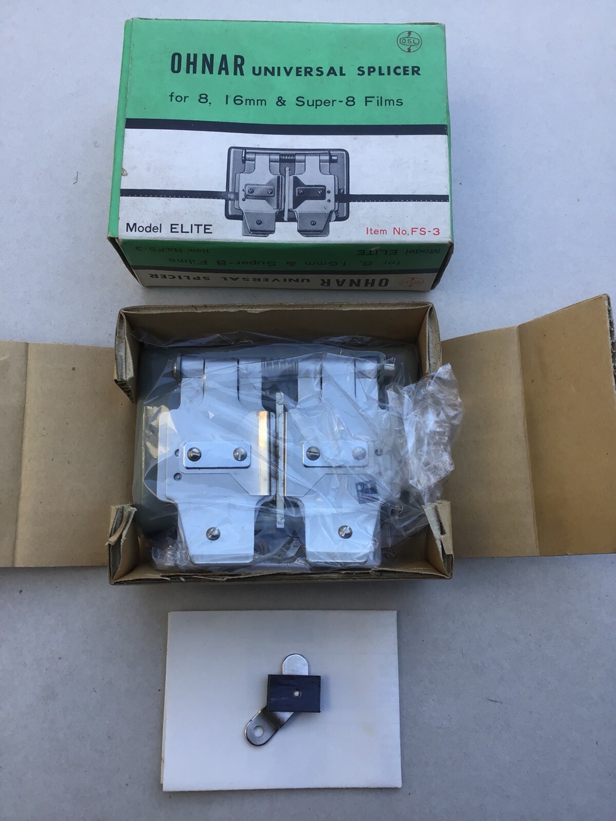 Ohnar Universal Splicer Model Elite Fs3 Slide Joiner Nos | eBay UK