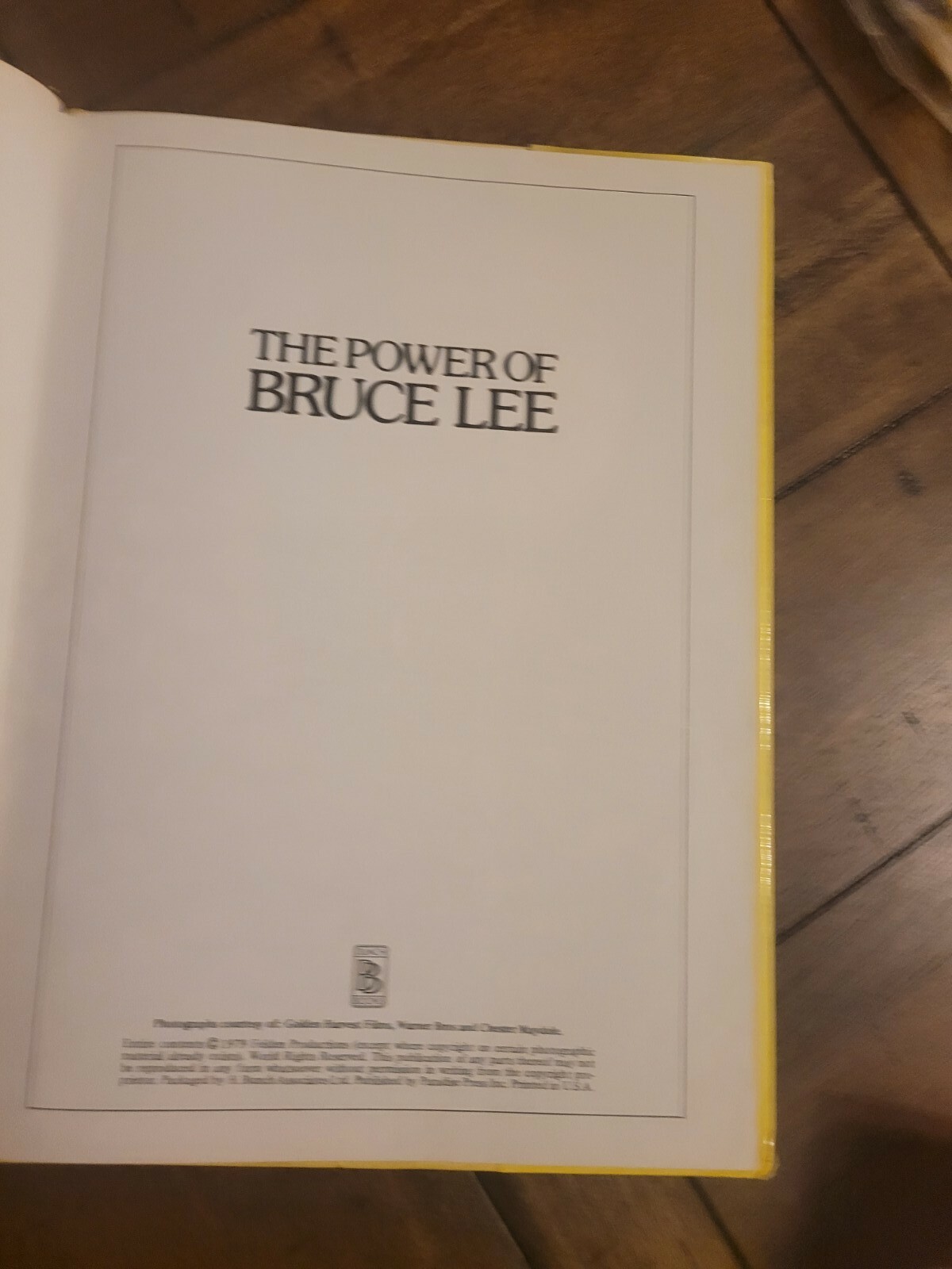 Bruce Lee -The Power of Bruce Lee book | eBay